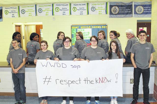 Daniel High’s SADD Chapter launches Alcohol Education Campaign | Easley ...